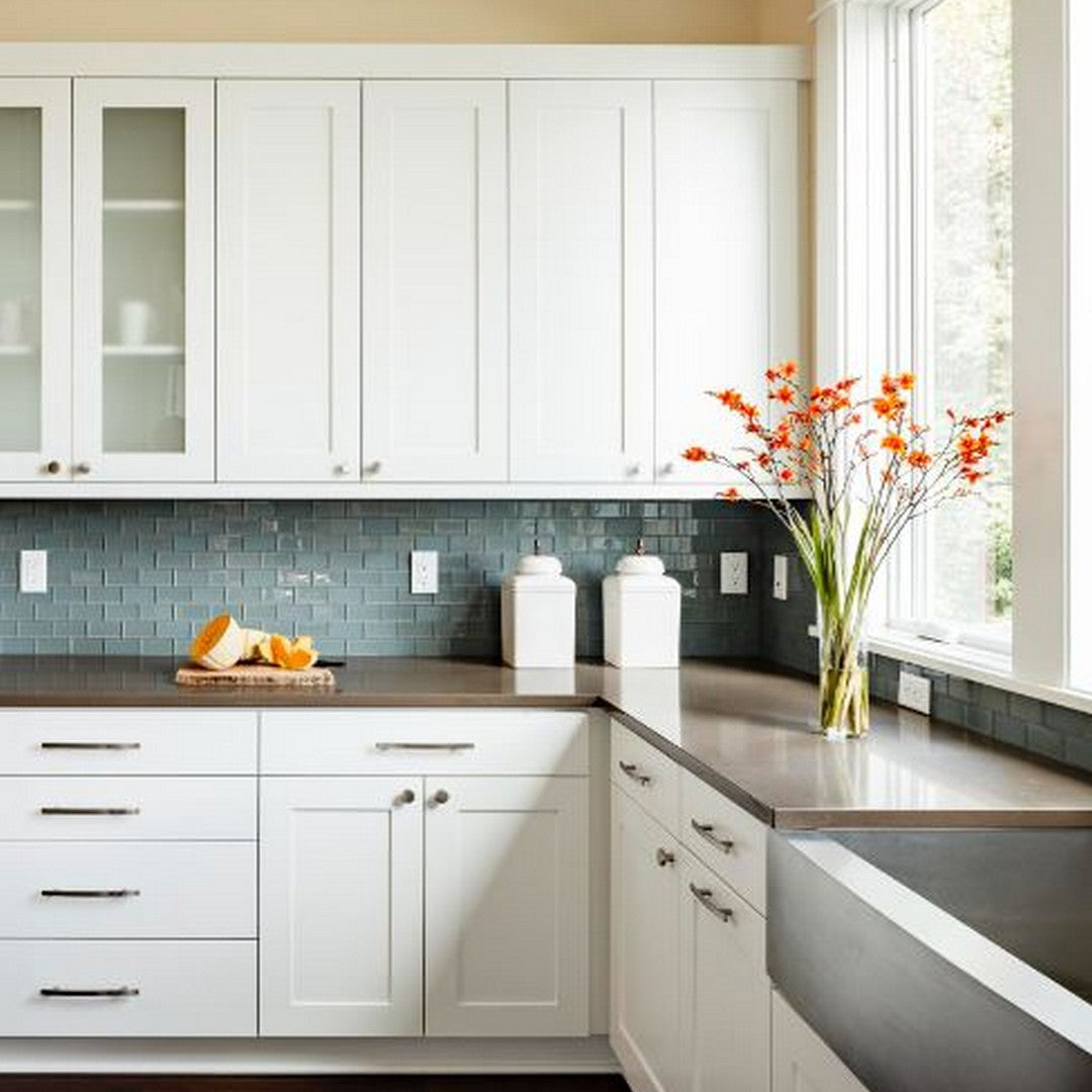 Bedrosians Kaikos 4" x 4" Matte Glass Field Tile