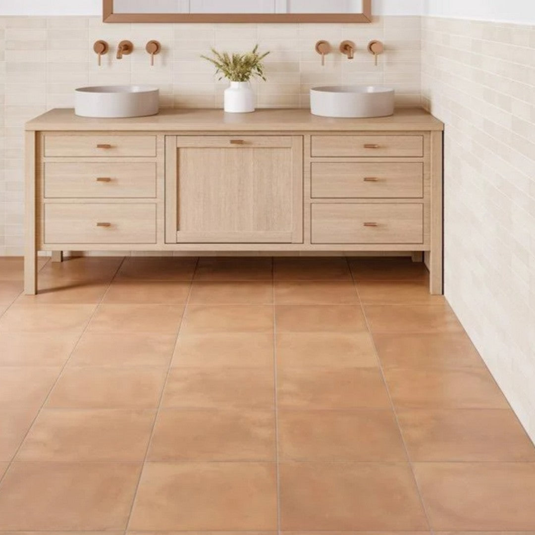 Bedrosians Cotto Nature 14" x 14" Matte Porcelain Field Tile